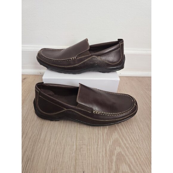 Cole Haan | Shoes | Cole Haan Tucker Venetian Dark Brown Leather ...